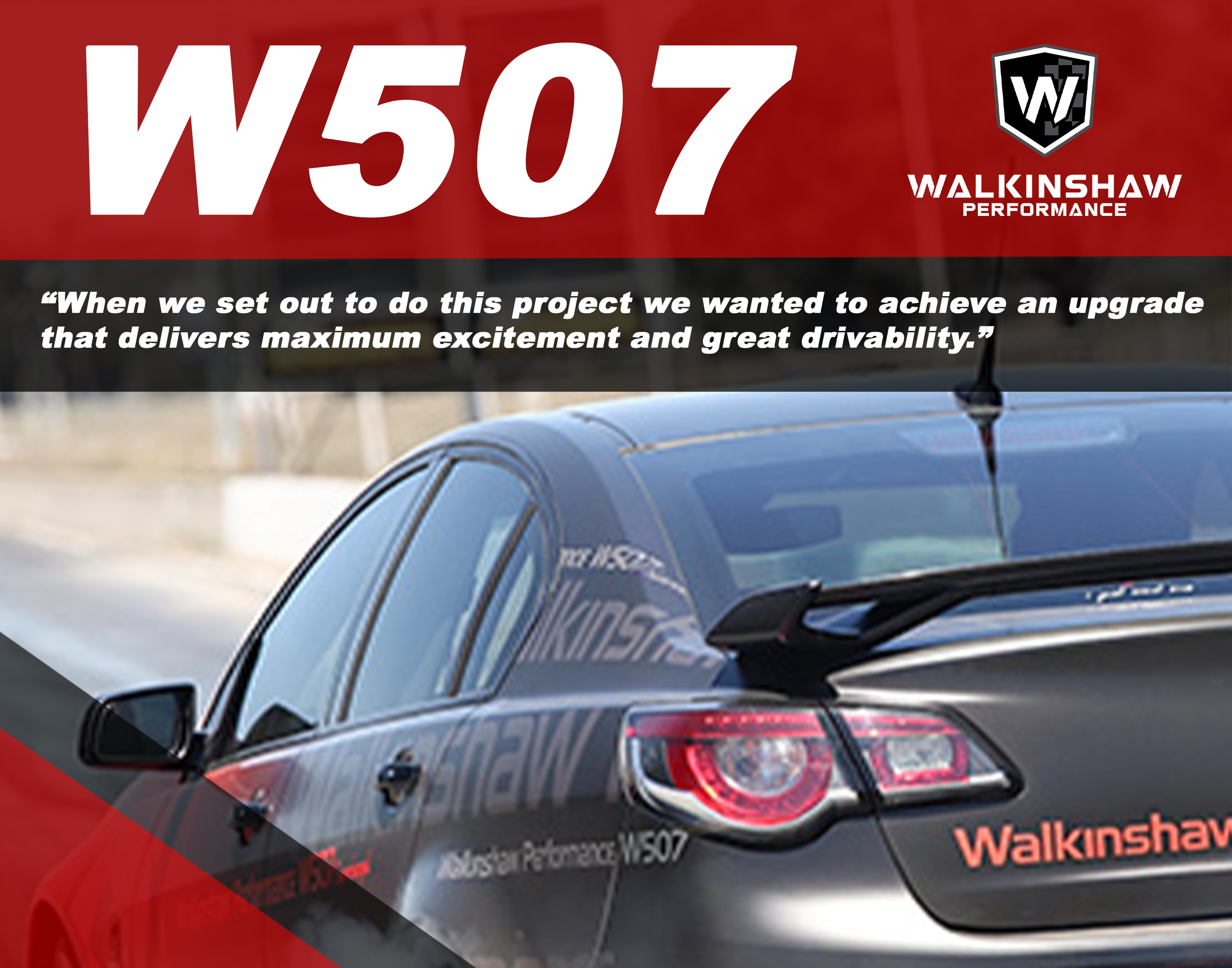 Walkinshaw Performance W507 Package - Products | Geelong Performance